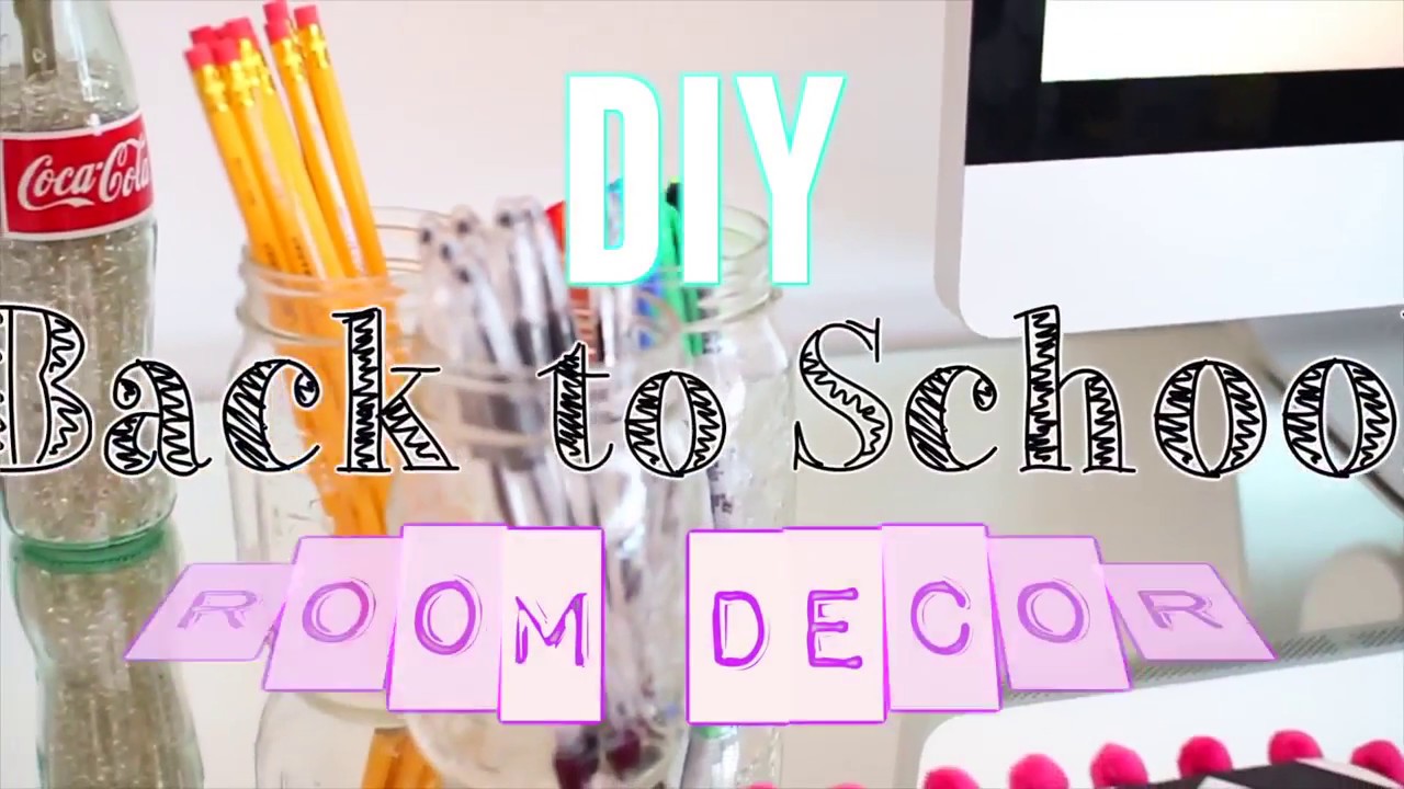 DIY College Dorm Room Decorations and Tips for Girls! - YouTube