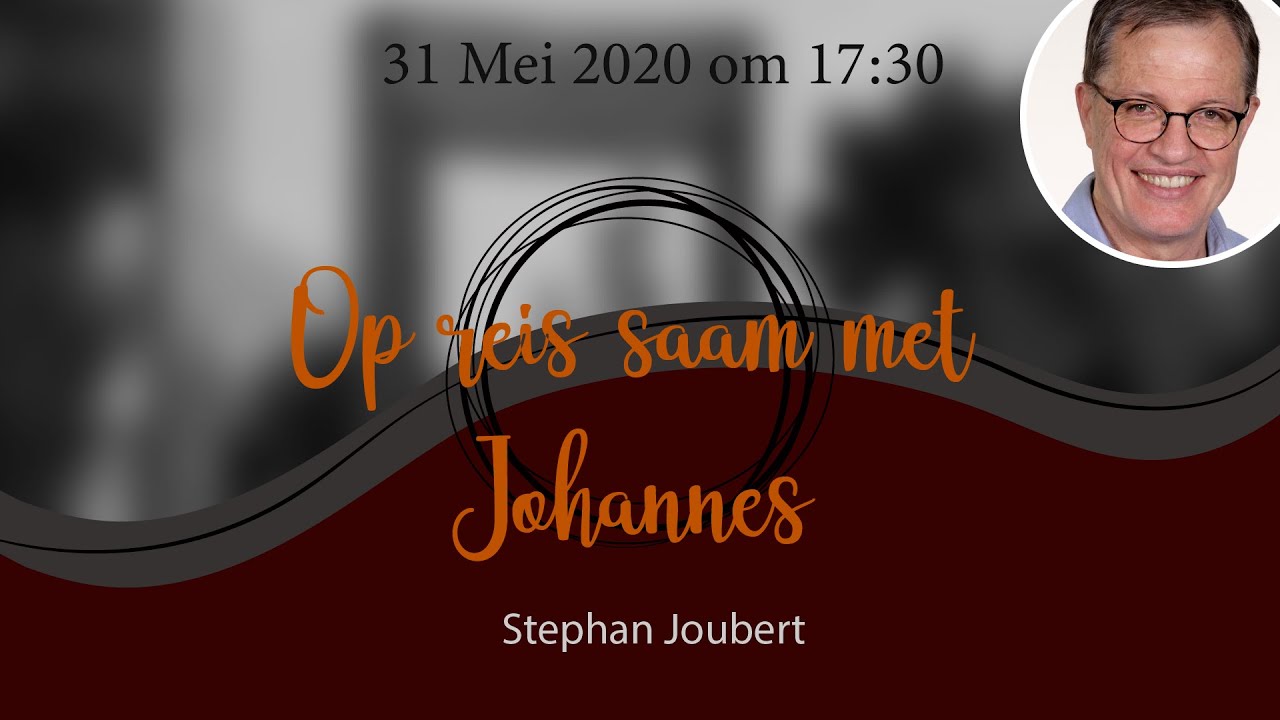 Stephan Joubert, Op reis saam met Johannes - YouTube