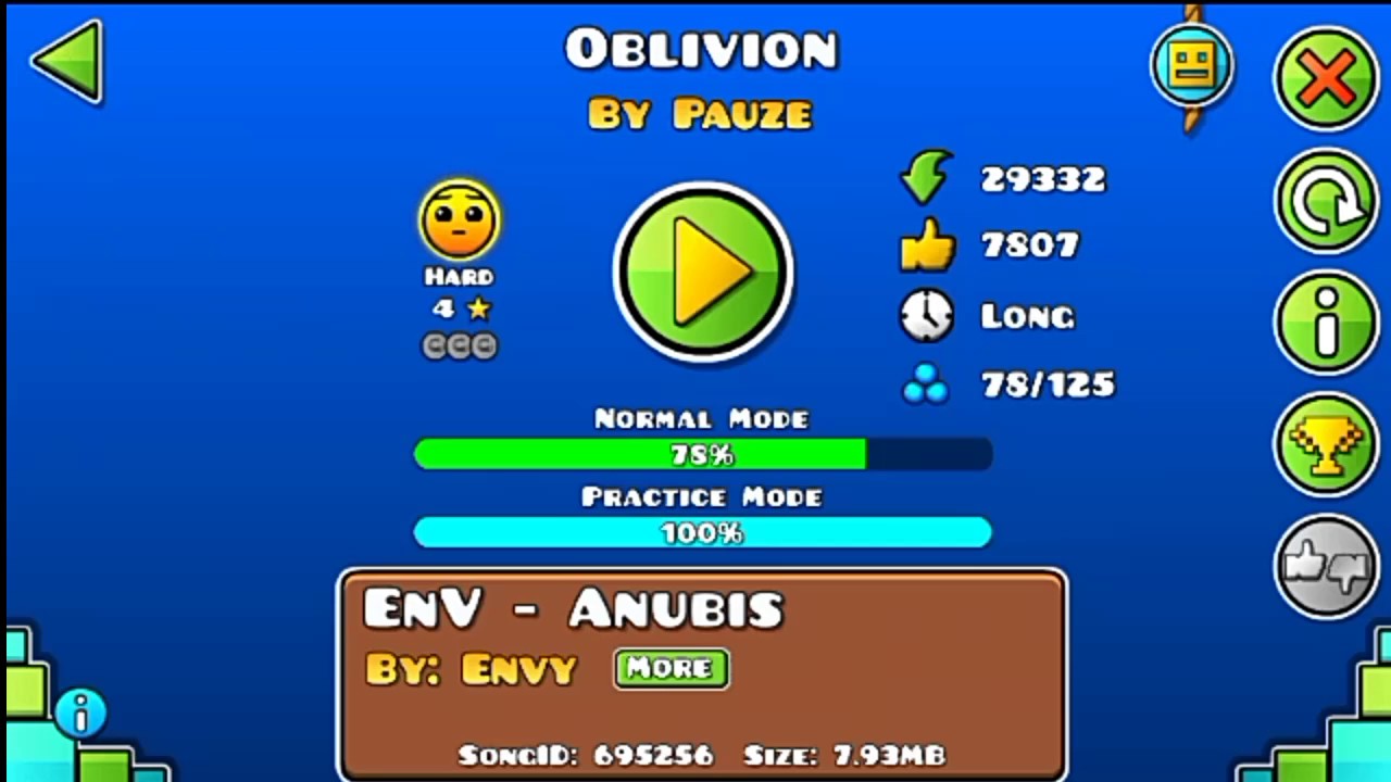 Geometry dash-2.1-Oblivion by Pause - YouTube