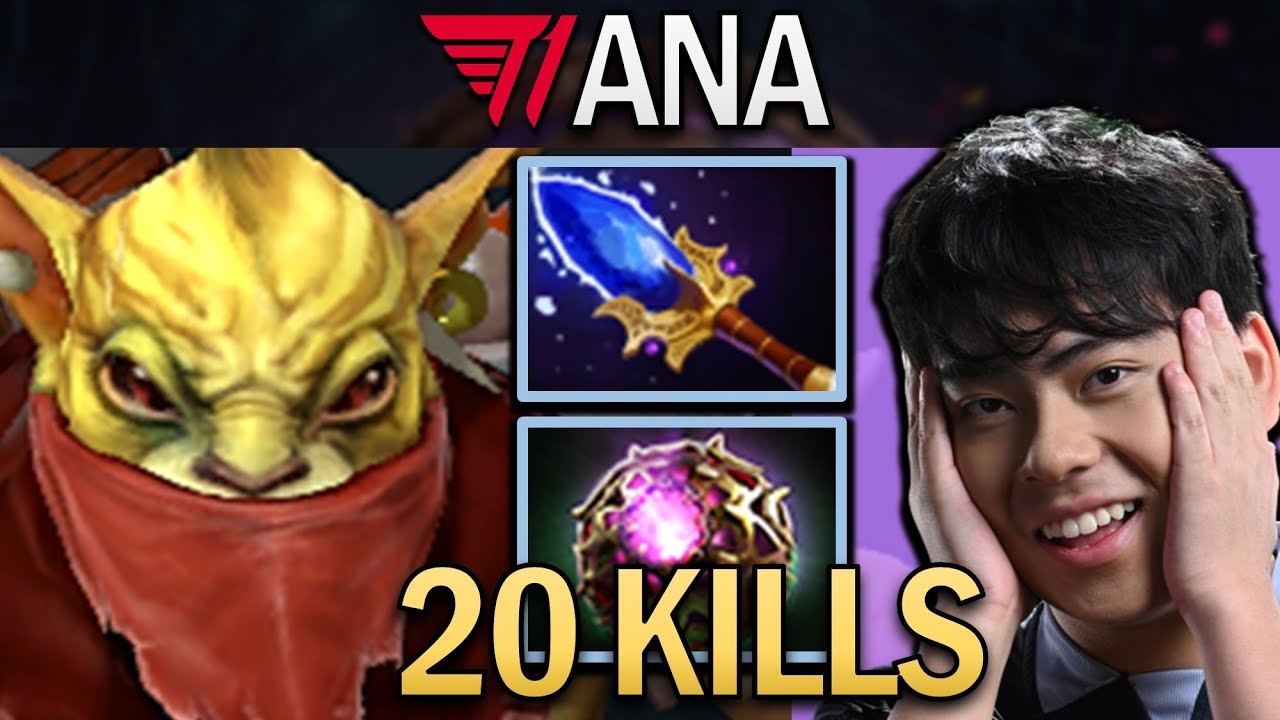Bounty Hunter Dota 2 Gameplay T1.Ana with Lotus Orb and Octarine - YouTube