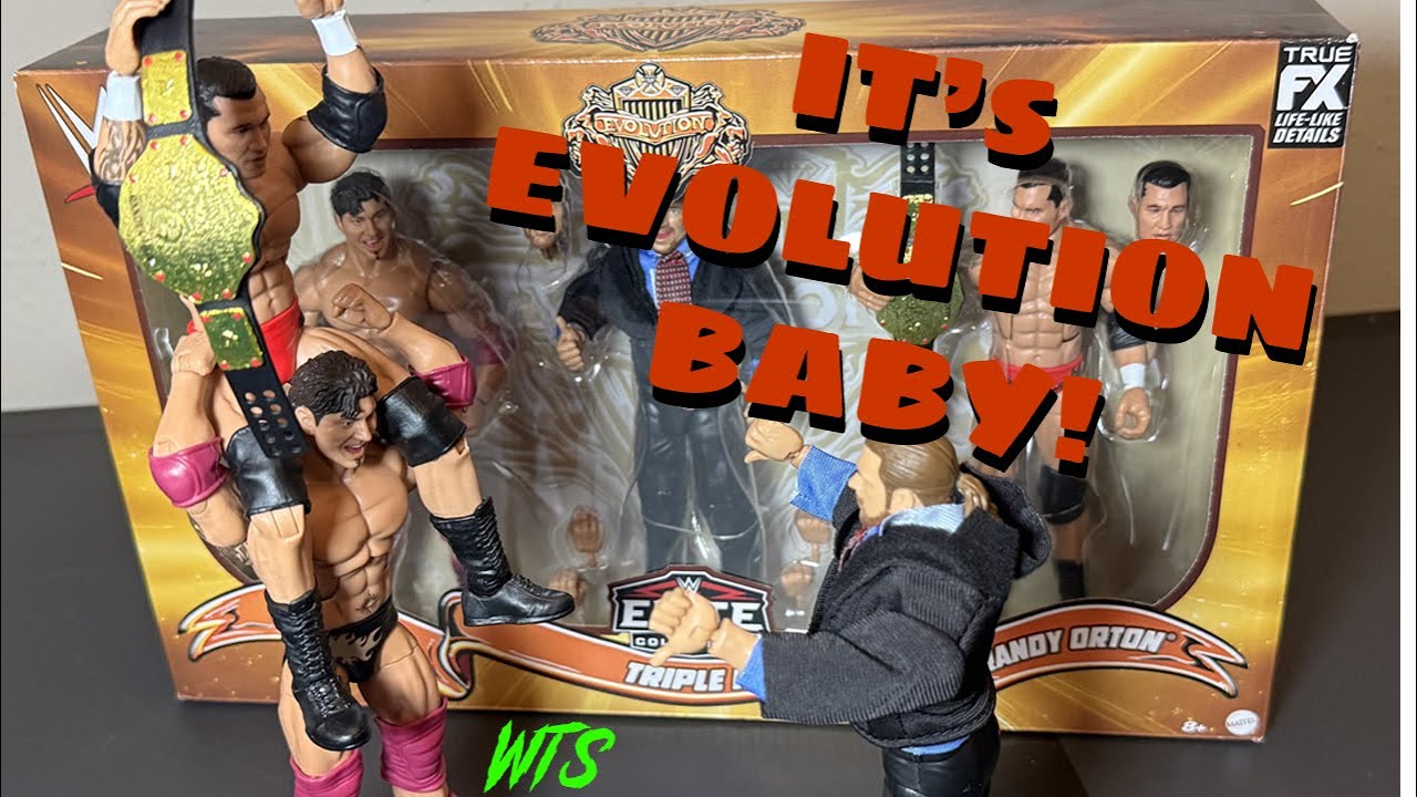 WWE ELITE EVOLUTION 3-PACK UNBOXED! - YouTube