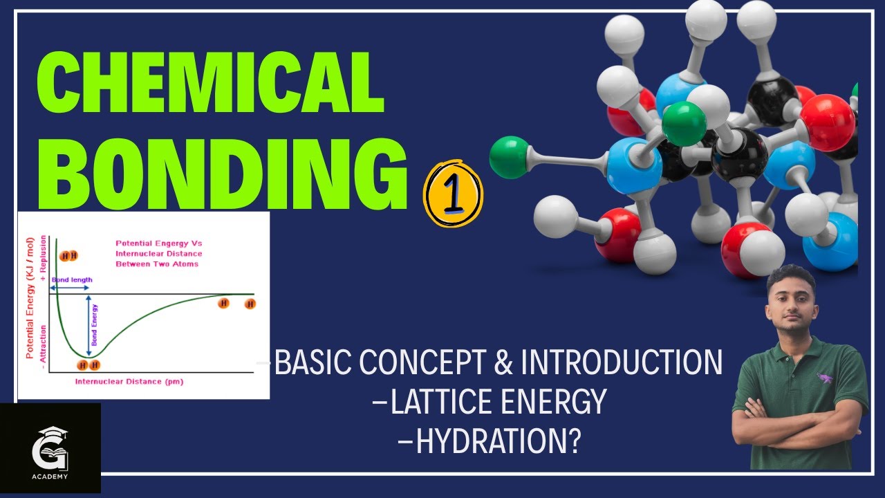 Chemical Bonding Simplified | Basics + Lattice Energy + Hydration | For ...
