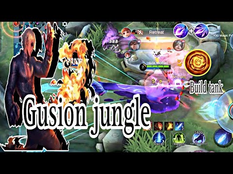 អត់ចេះលេងGusoinមធ្យមងំគេឲលេងJugleទៀតតែរាងអេមដែរ😹, Game play gusion mlbb ...