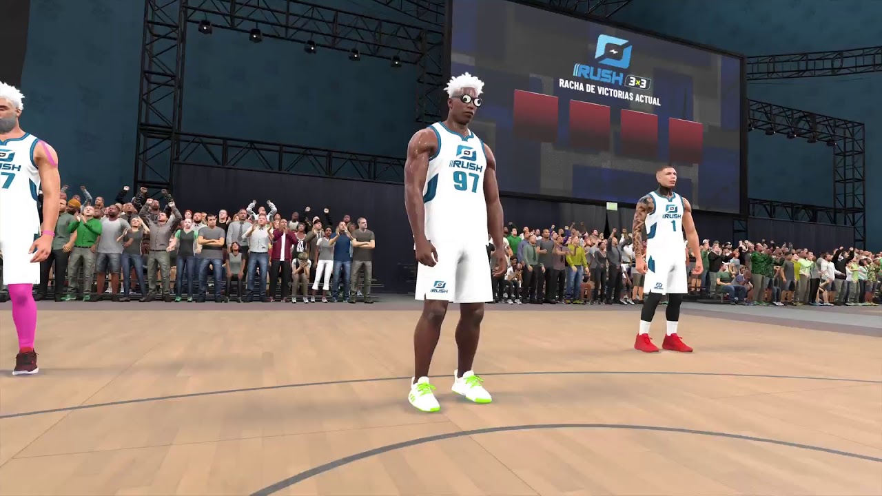 NBA 2K21 evento " RUSH "3x3 online gameplay - YouTube