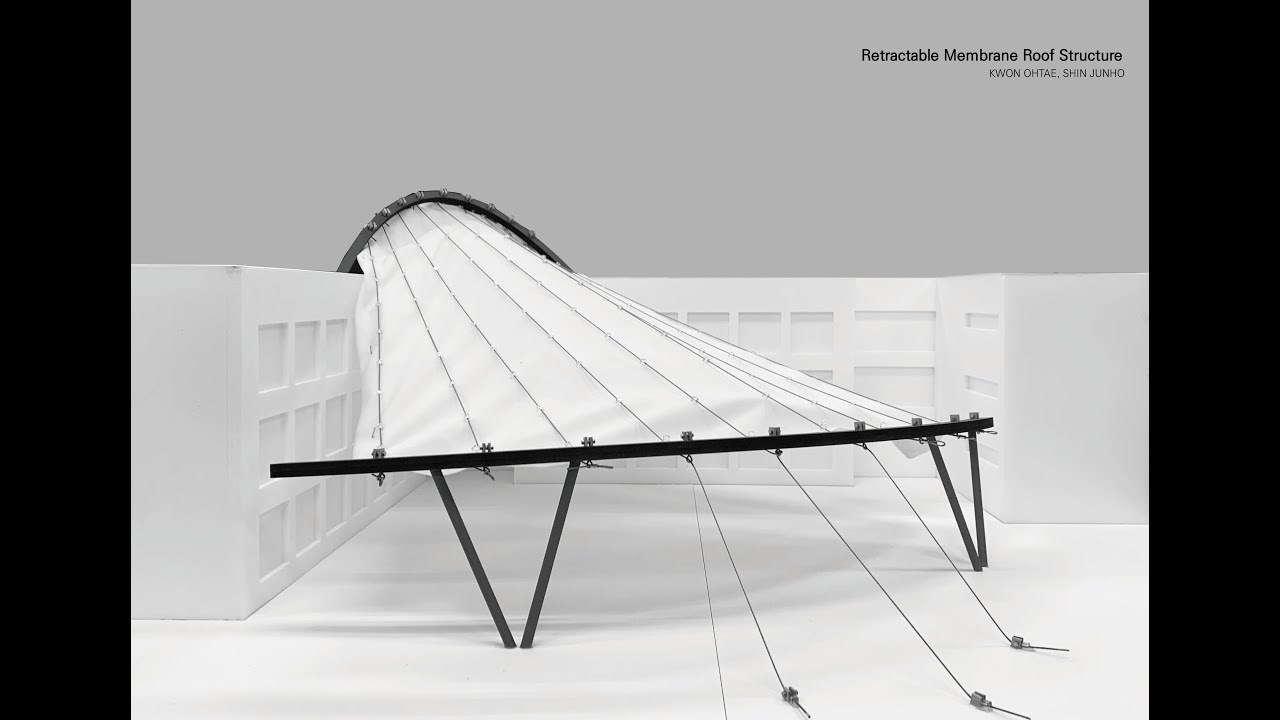 Retractable Membrane Roof Structure, Capstone Architectural Design ...