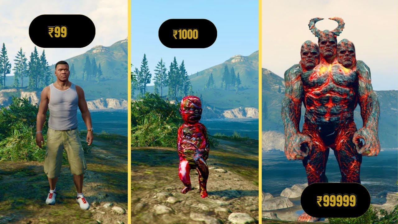 $1 LAVA TITAN to $1,000,000,000 in GTA 5 - YouTube