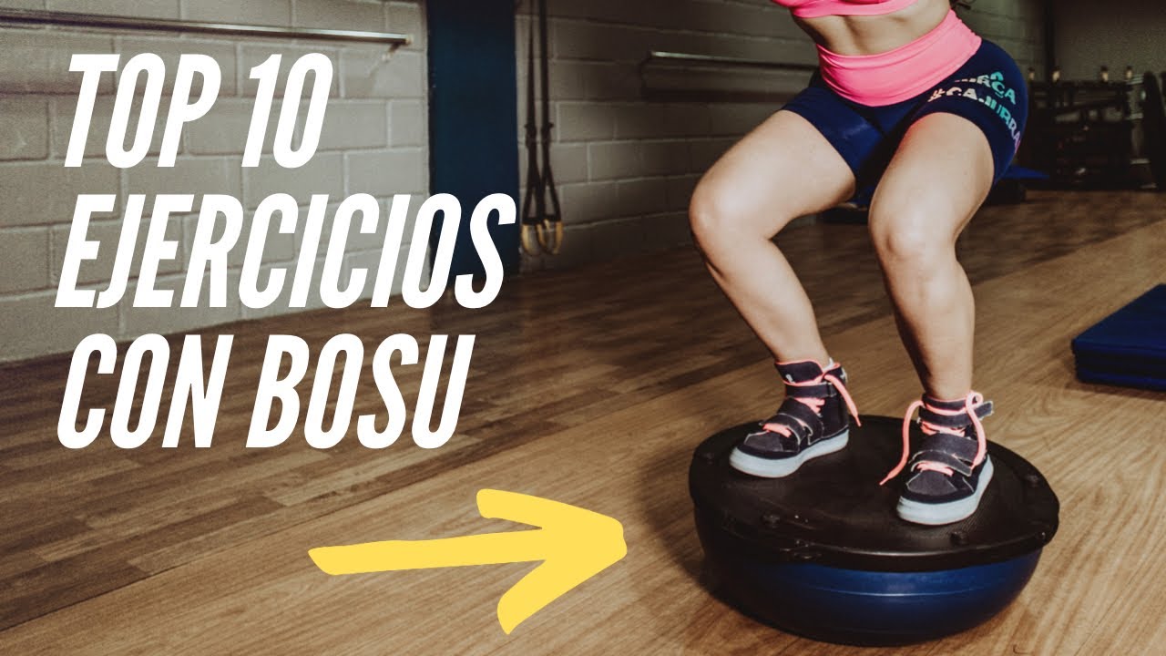 🔝TOP 10👍 Ejercicios con BOSU para PRINCIPIANTES💥Entrenamiento de ...