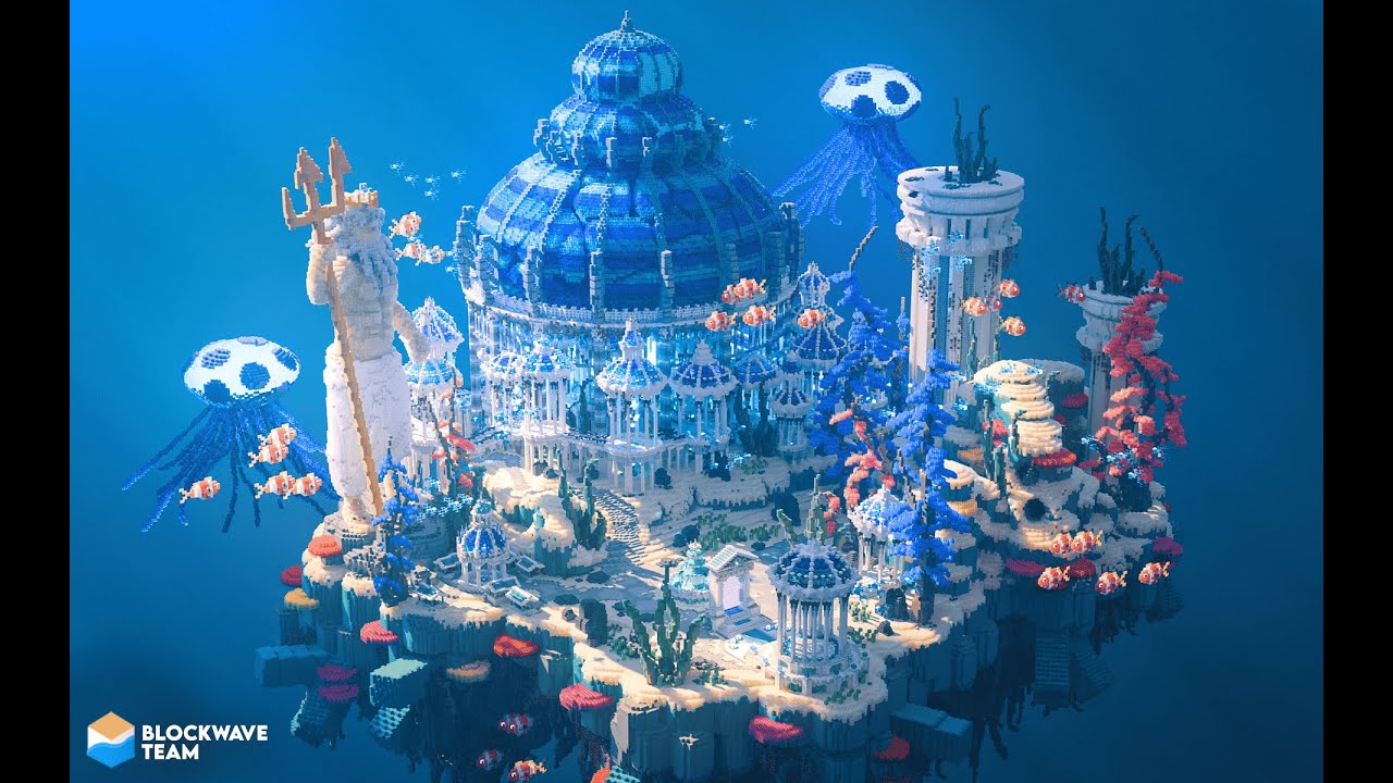 Minecraft Build | Great Atlantis - Preview - YouTube