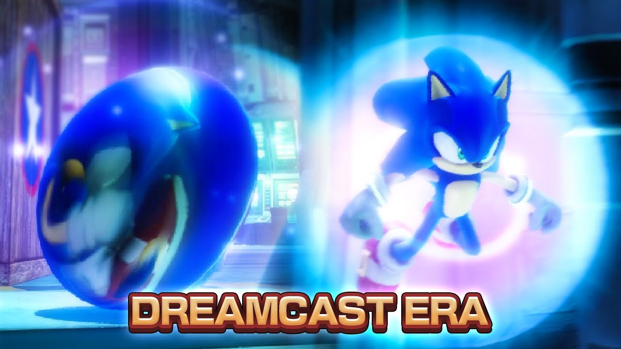Sonic P-06: Adventure Spindash & Heroes Homing Attack - YouTube