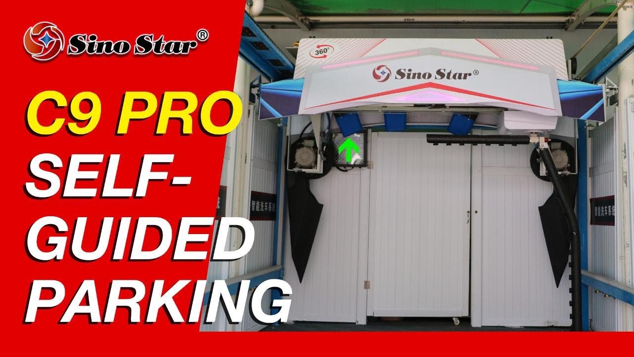 Sino Star C9 Pro Self Guided Parking Function - YouTube