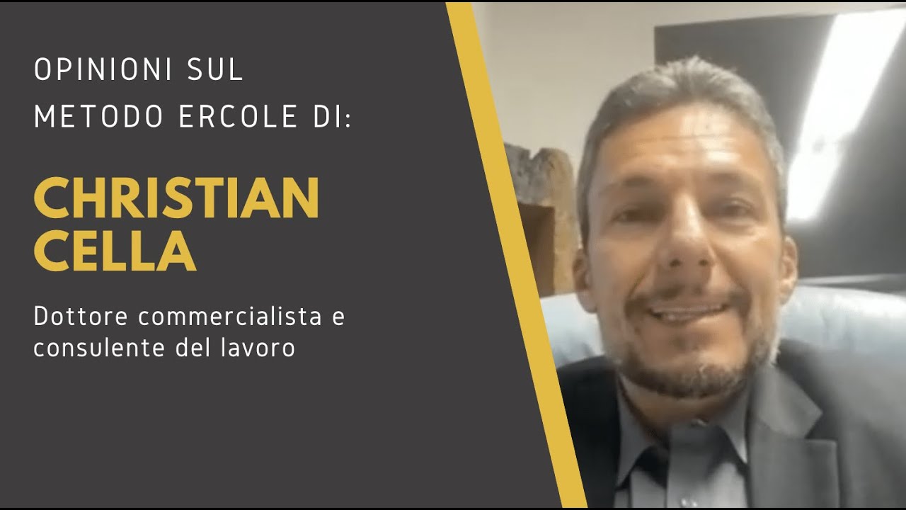 Opinioni sul Metodo Ercole: Christian Cella - YouTube