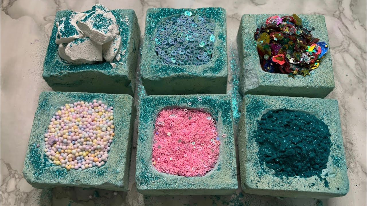 6 Gym chalk bombs oddly satisfying asmr please subscribe 😌 - YouTube