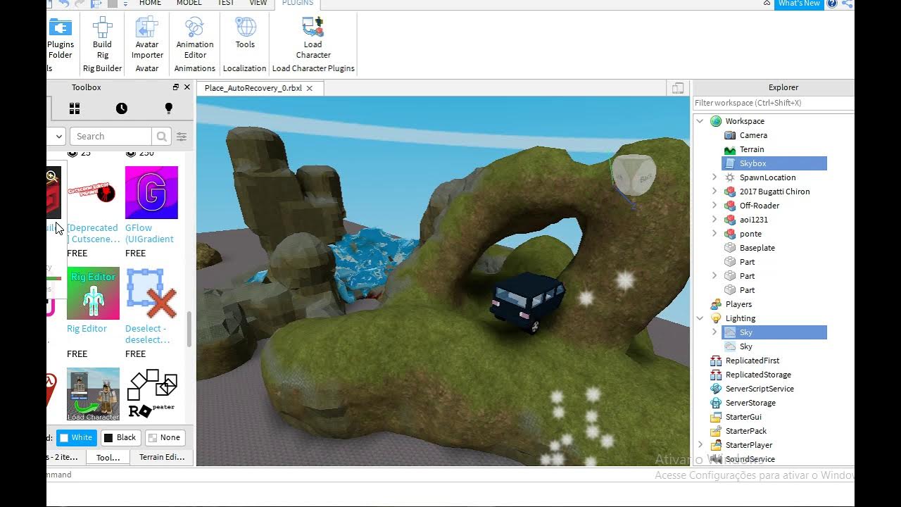 como mecher nas ferramentas do roblox studio part 1(roblo studio ...