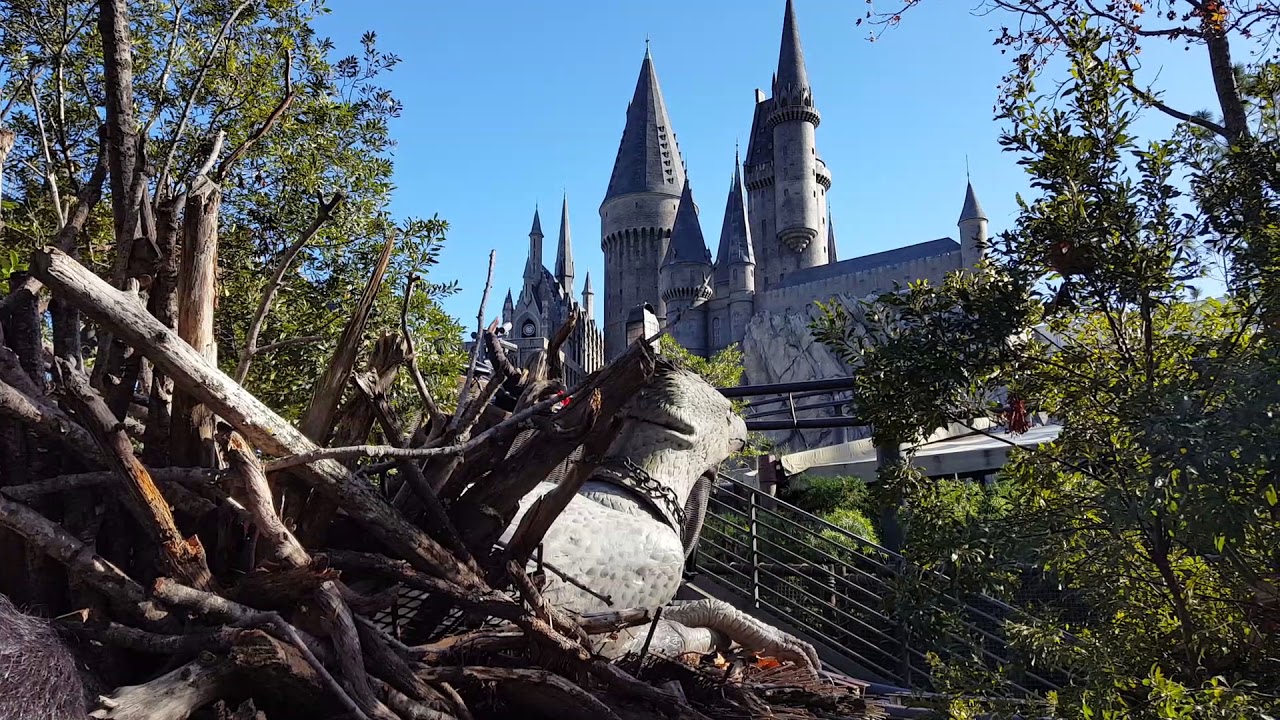 UNIVERSAL STUDIOS ORLANDO - "HIPPOGRIFF ANIMATRONIC" - WIZARDING WORLD ...