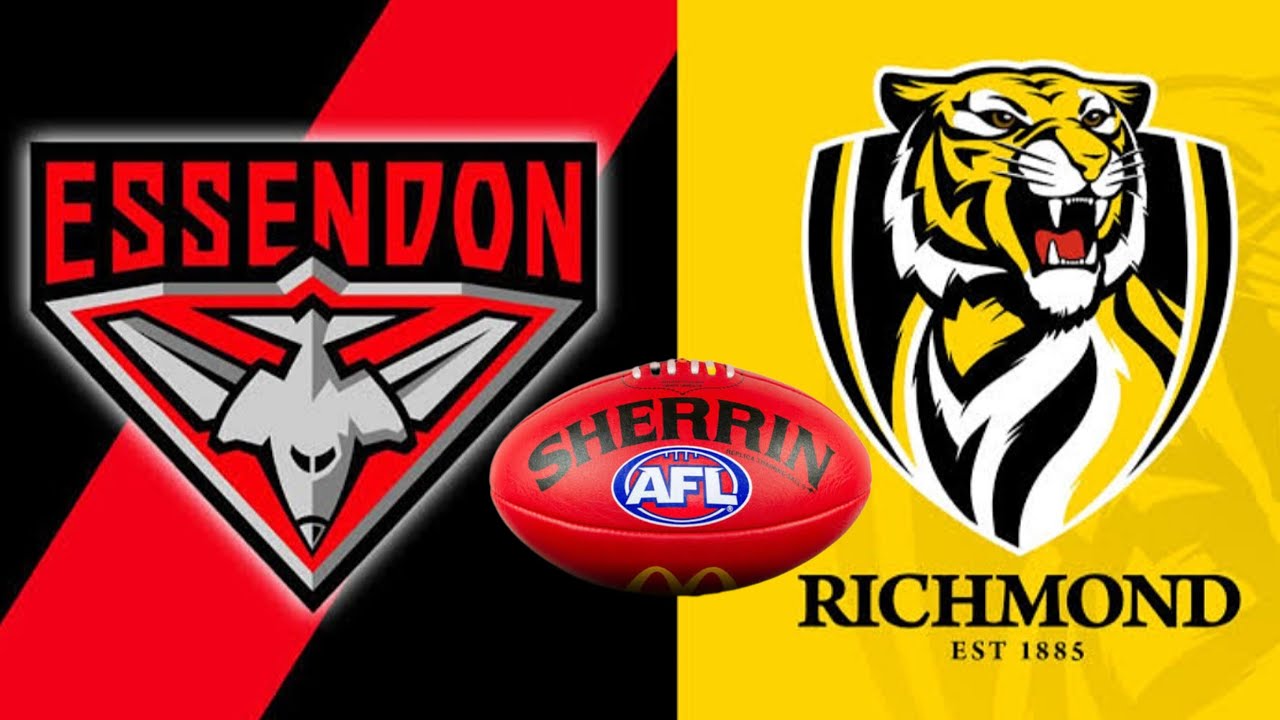 Essendon vs Richmond AFL Football Live from MCG Dream Time at the G ...
