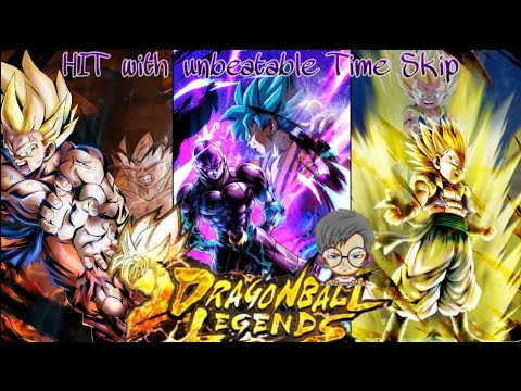HIT with unbeatable Time Skip Attack || Dragon Ball Legends Gameplay ...