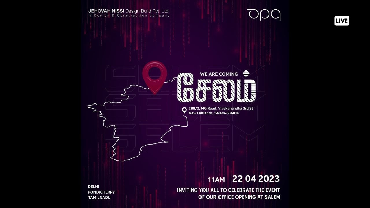 We are Coming | Salem | JNA Office Opening @ Salem | 22.04.2023 | - YouTube