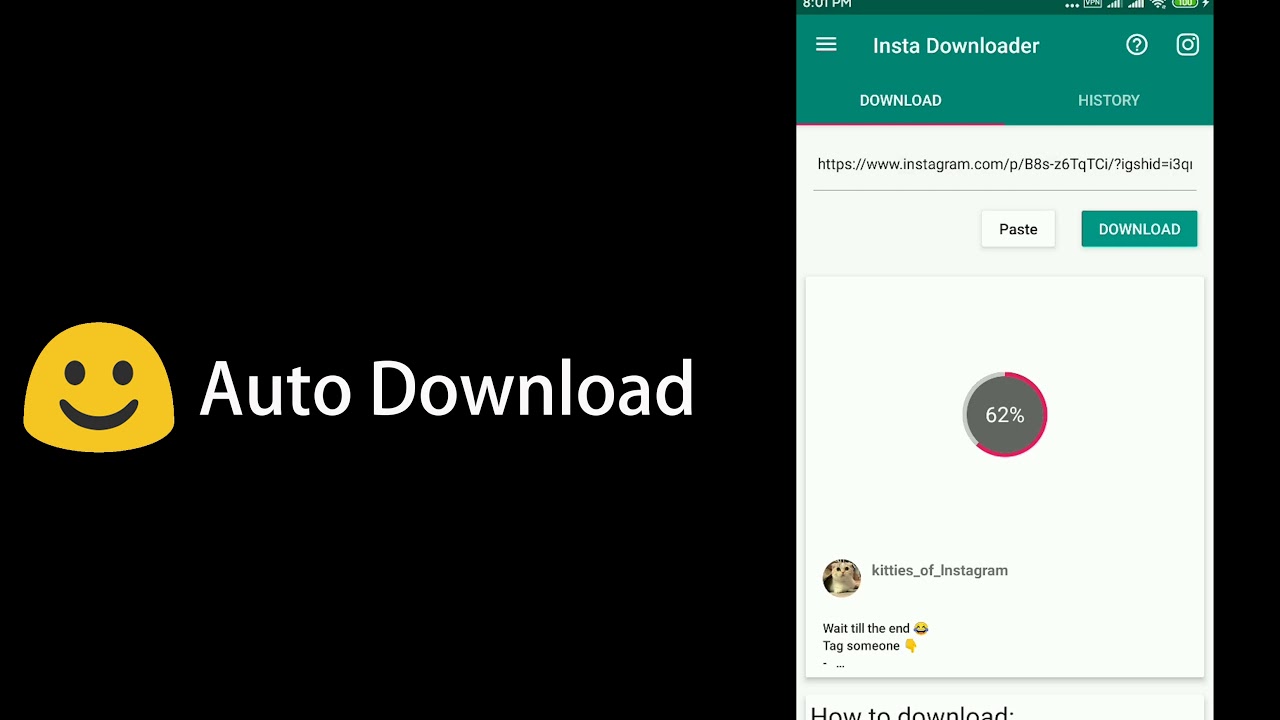 How To Download Instagram Video & Photo (InsTake Downloader - Instagram ...