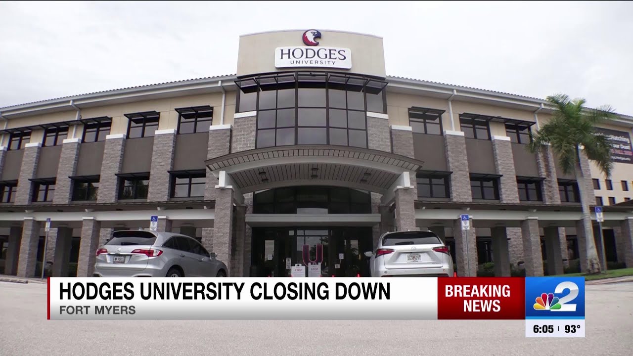 Hodges University closing down - YouTube