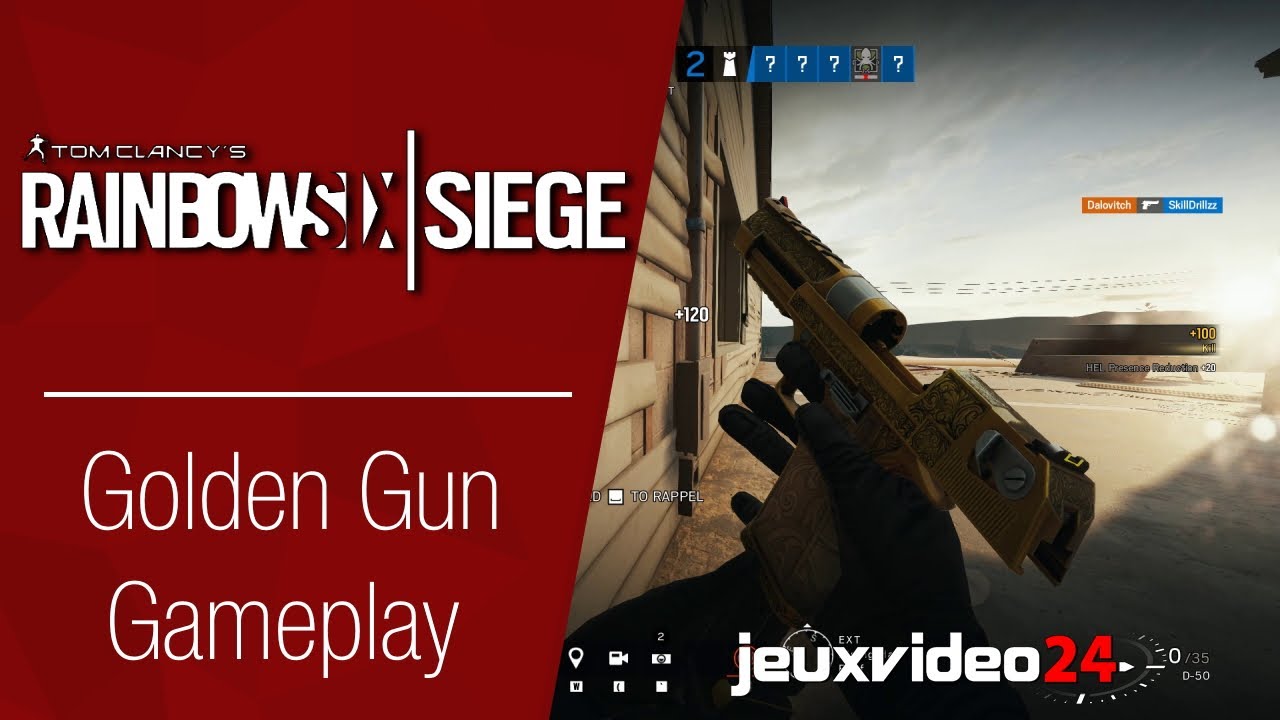 Rainbow Six Siege - Golden Gun mode gameplay (PC) - YouTube
