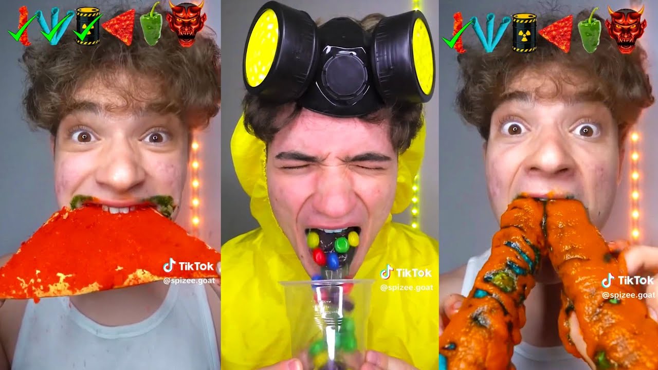 *1+ HOUR* Spizee Goat Extreme Spicy Challenge Shorts Compilation 2024 ...
