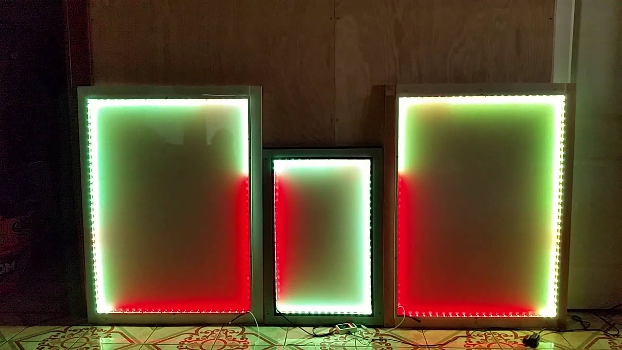 Interactive Led Light Facade For DJ'S 2015 - YouTube