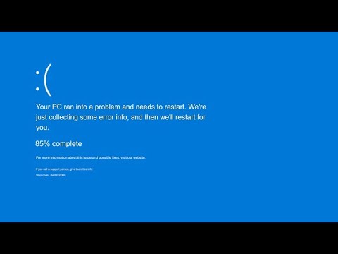 Windows bug fix. Fix bluescreen effect in windows. Windows restore ...