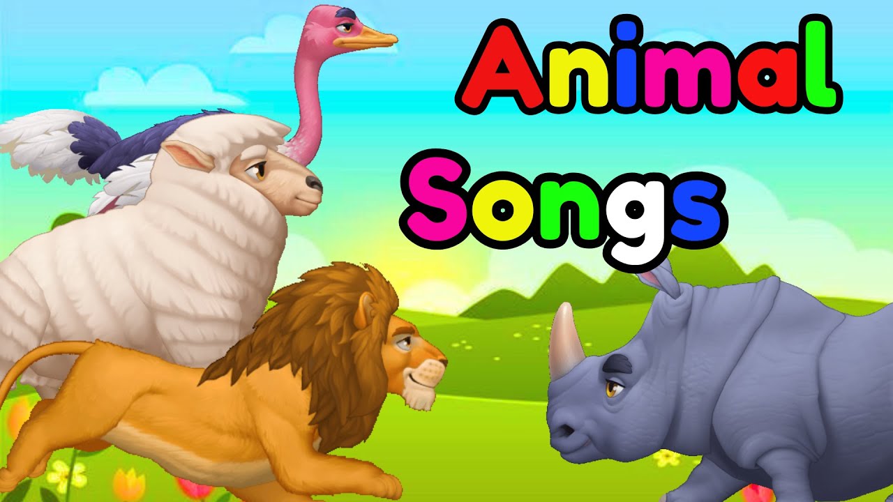 Animal Song Party: Farm, Jungle, ABC & Safari Sounds! 🐾🎶 - Animal Songs ...