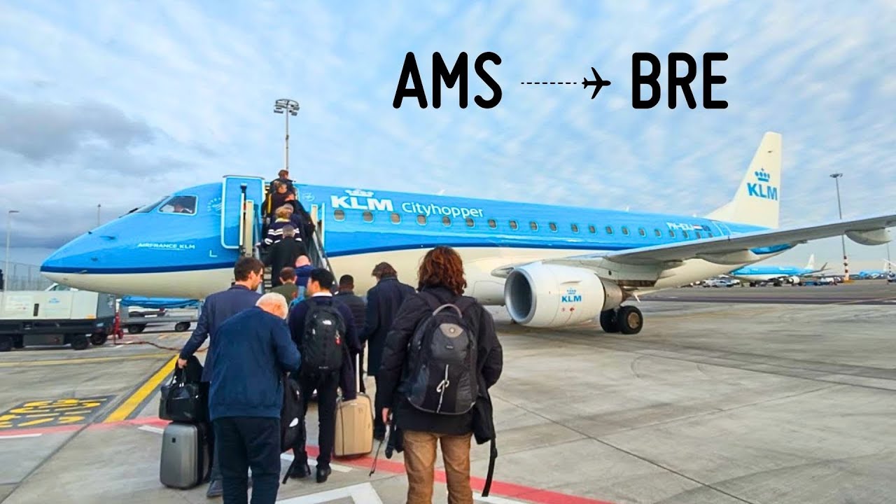 Os prazeres que falar um outro idioma pode nos dar! | KL1761 Flight | Amsterdam to Bremen - YouTube