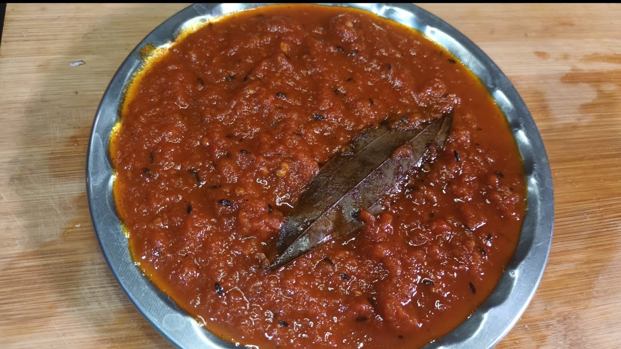 पार्टी वाली टमाटर की चटनी ll tomato Chatni ll how to make tamatar ki ...