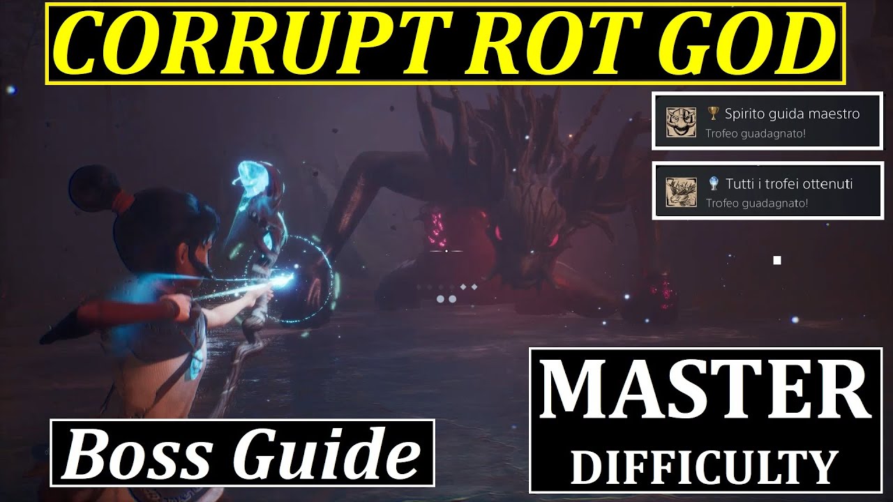 Kena Bridge Of Spirits - Last boss Corrupt Rot God guide - Master mode ...