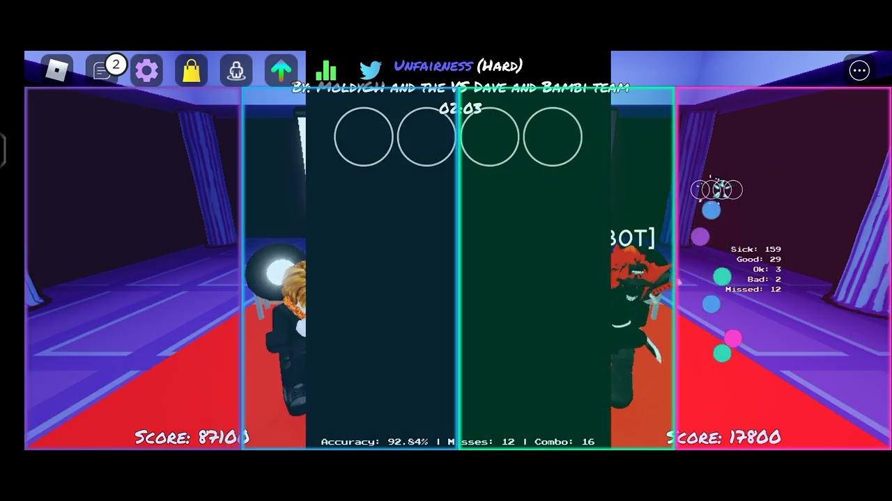 FNF Slowly becoming Osu Mania - YouTube