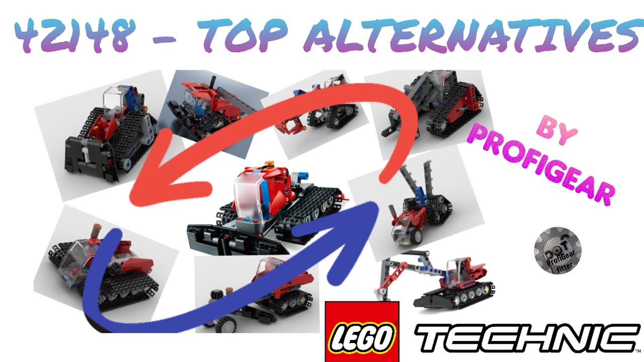 TOP Alternate Builds for Lego Technic 42148 - YouTube