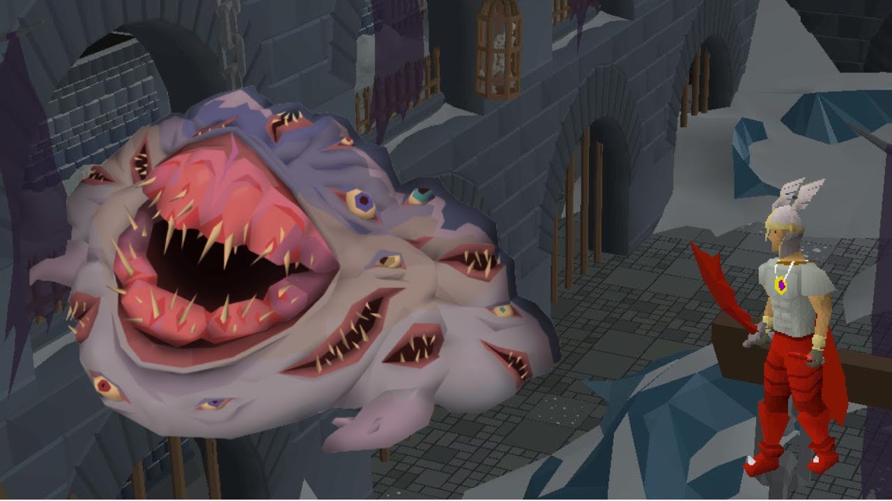 Duke boss Guide with OG gear I Dragon Plate l I Dragon Scimitar I Helm ...