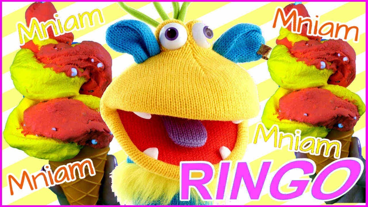 RINGO ZJADA LODOWE SLIMY 💠 ICE CREAM MELMITO SLIME 💠 Bajkowo - YouTube