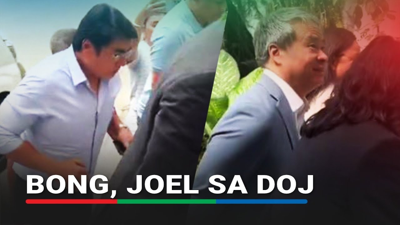 Revilla, Villanueva humarap sa DOJ kaugnay ng mga kaso sa flood control ...