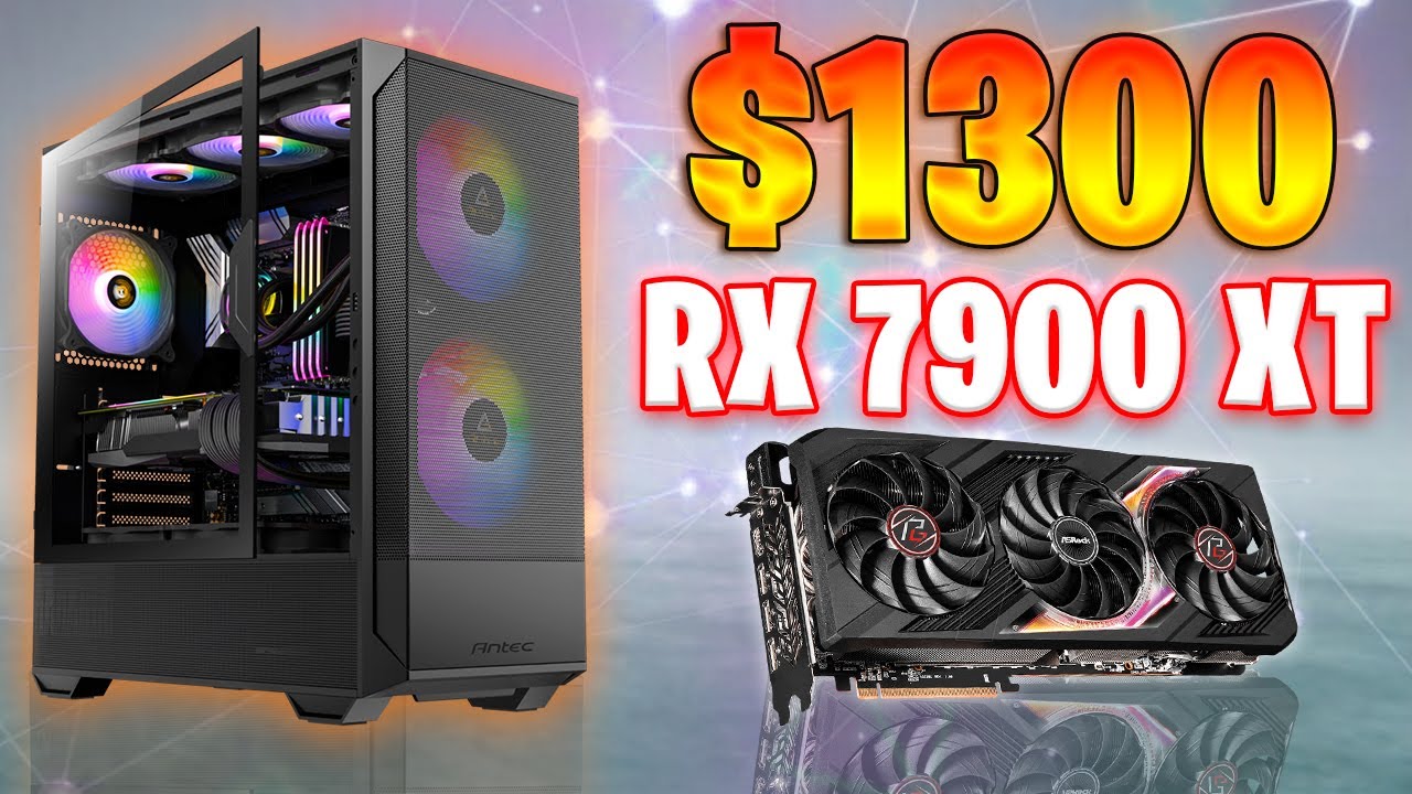 Budget 1440p 4K Gaming PC Build 2024 🔥 | Ryzen 5 7600 + RX 7900 XT ...
