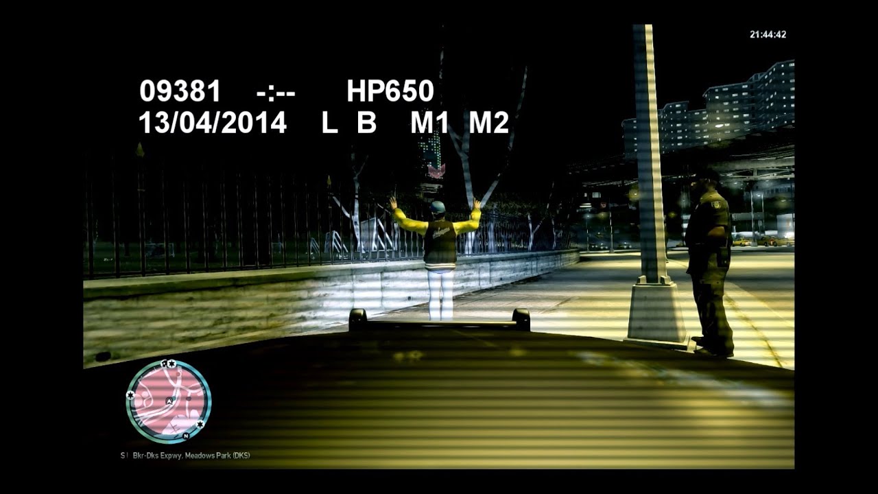 GTA IV - police dash cam - YouTube