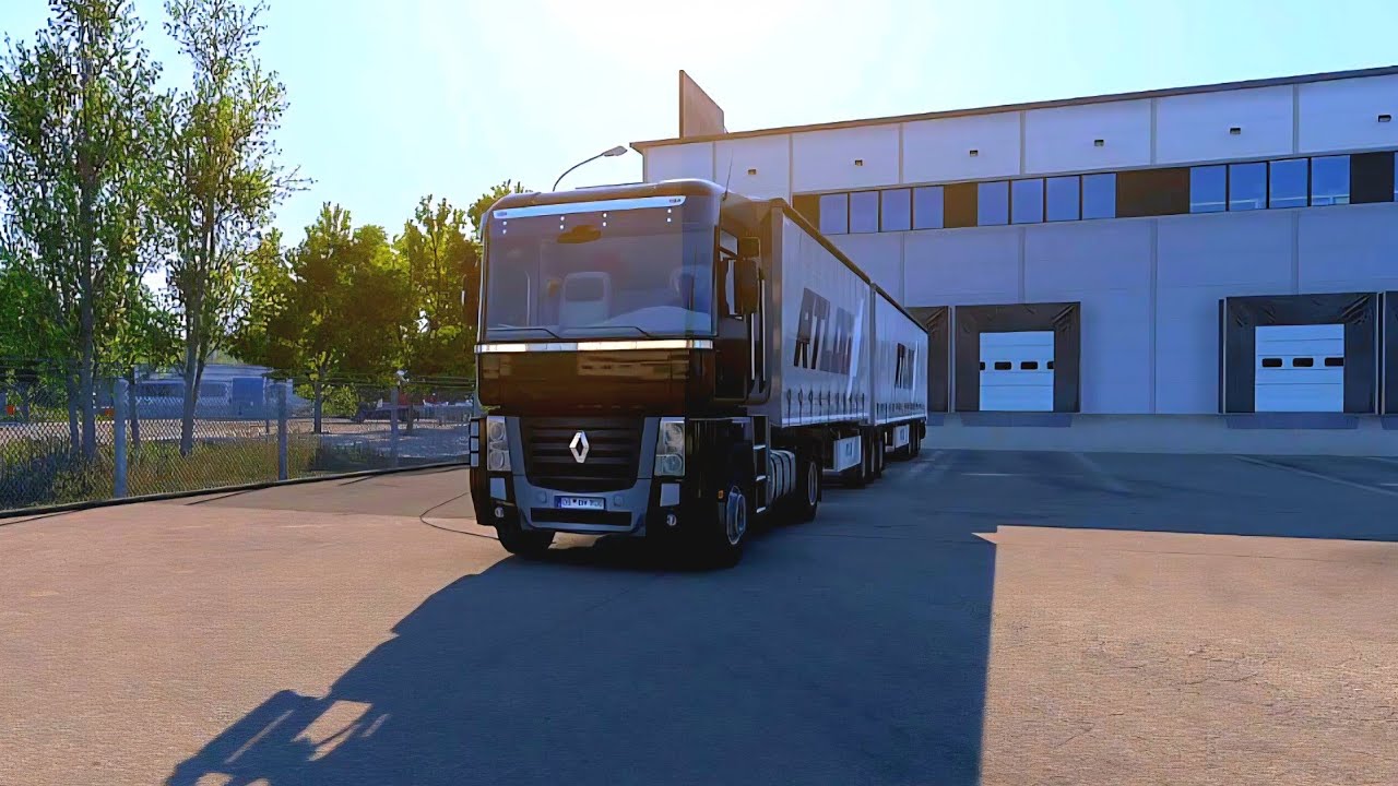 RENAULT DOUBLE CONTAINER 🚧🚦 Loading | ETS2 ‼️ - YouTube