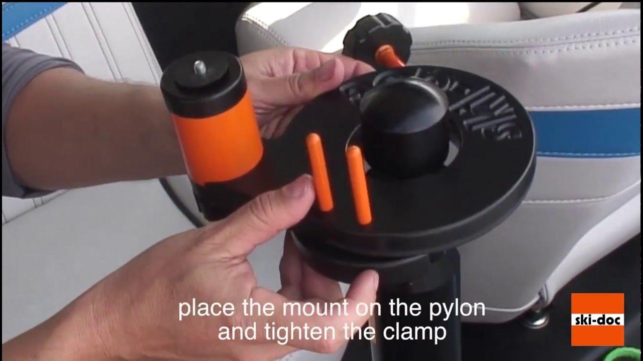 How to install and use the Ski-Doc Orbit Camera Mount - YouTube