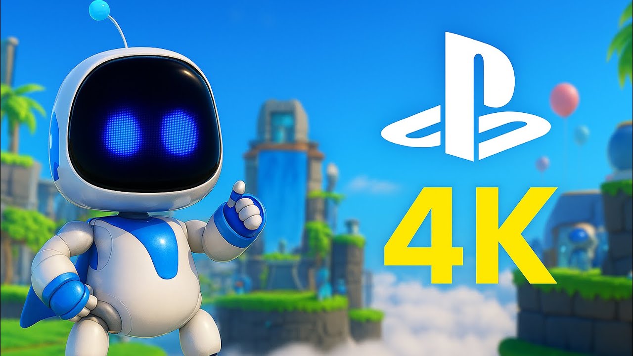 🤖🎮 Astro Bot Gameplay | Relaxing PS5 Adventure - 4K 60FPS - YouTube