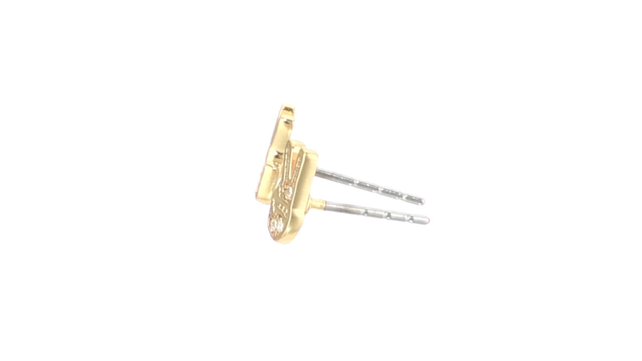 Rebecca Minkoff Peace Sign Stud Earrings SKU:8946586 - YouTube