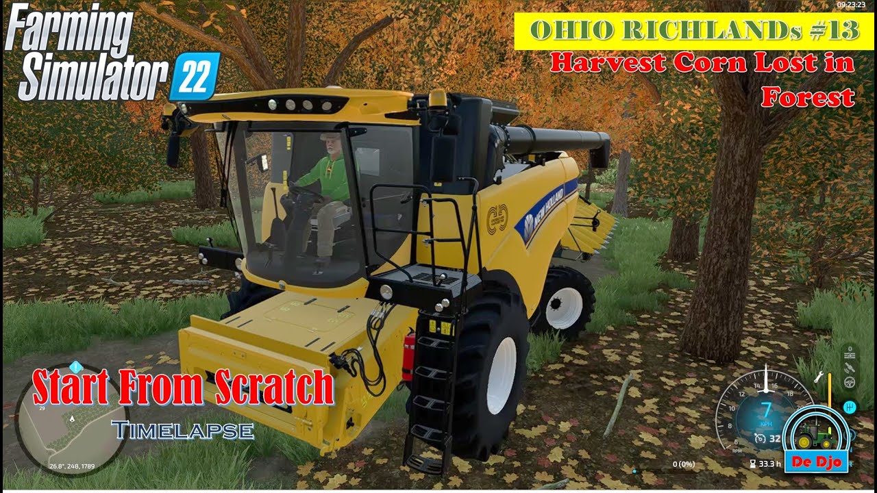 FS22 OHIO RICHLANDs Map || Lost in Forest || Timelapse eps. 13 - YouTube