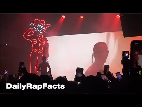 Travis Scott Days Before Rodeo 10 Year Anniversary Concert - YouTube