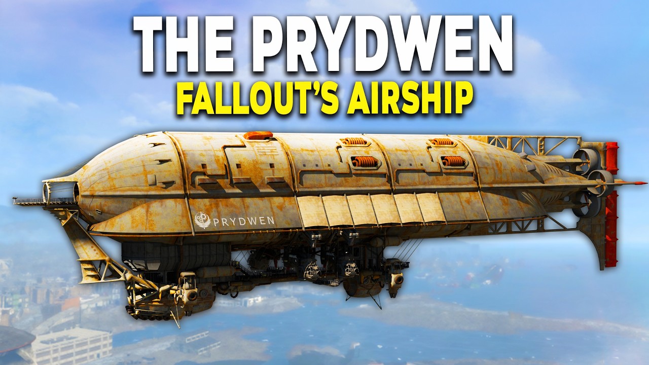 The Prydwen - Massive Airship In FALLOUT - Explained - YouTube