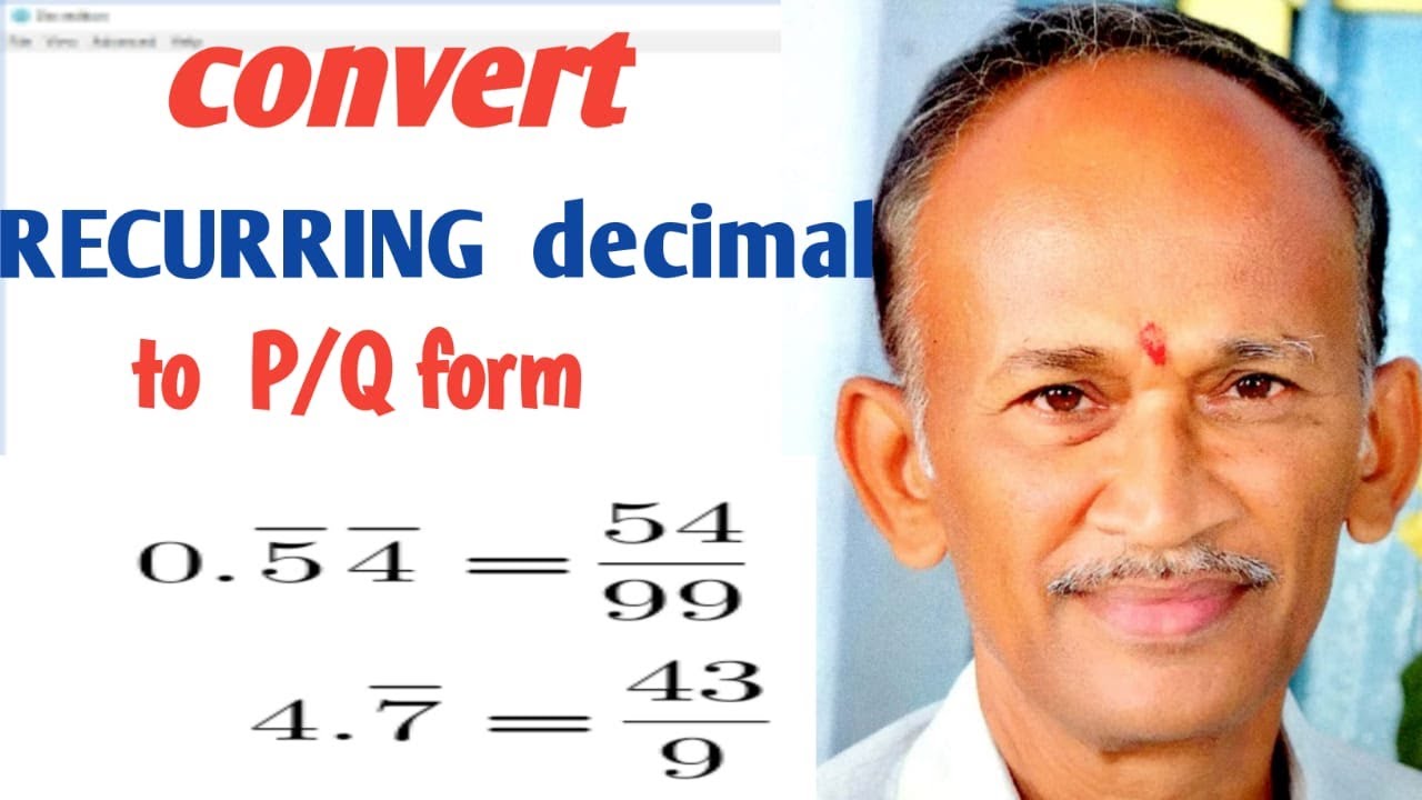 Convert Rational Numbers Into P Q Form Non terminating Recurring Decimal Into P Q Form YouTube convert-rational-numbers-into-p-q-form-non-terminating-recurring-decimal-into-p-q-form-youtube