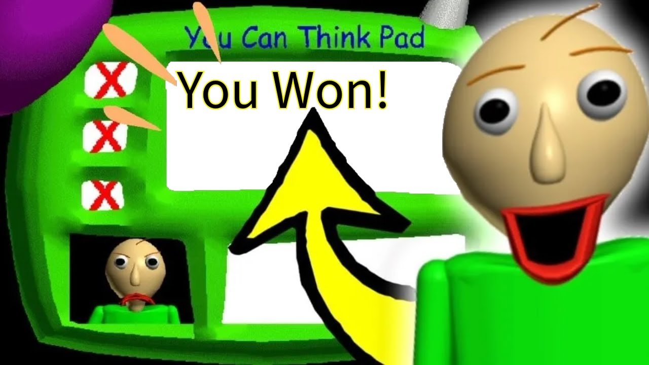 I Got All Of The Problems Wrong In Baldi's Basics! - YouTube