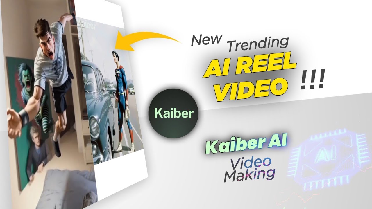 New trending AI reel video edit | stable diffusion reel Editing tutorial | kaiber ai tutorial ...
