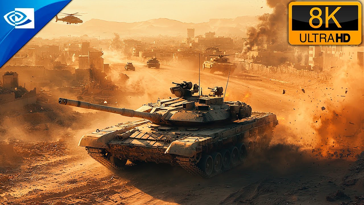 US Tank Charge IRAN | LOOKS ABSOLUTELY AMAZING | ULTRA Graphics ...