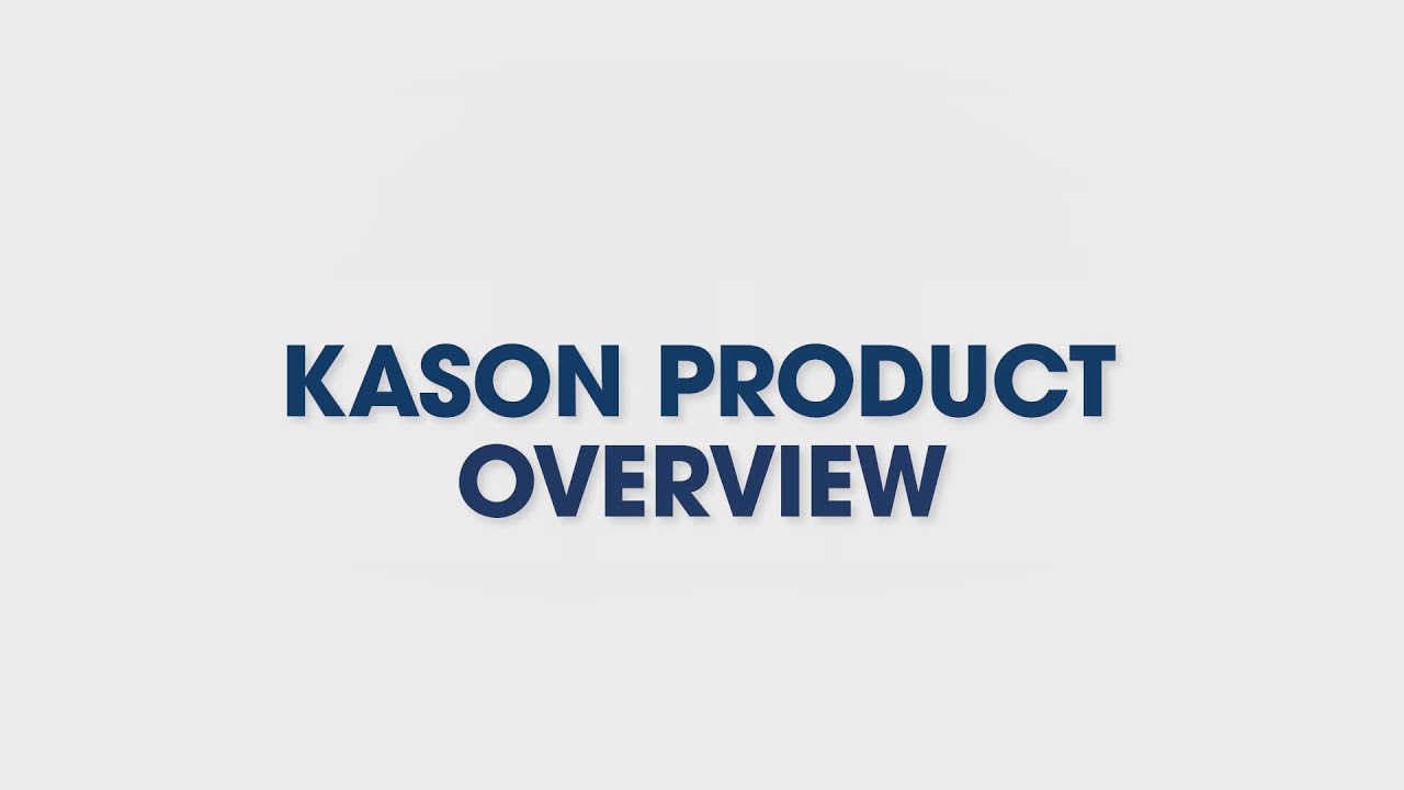 Kason Roundtable: Product Range Overview - YouTube
